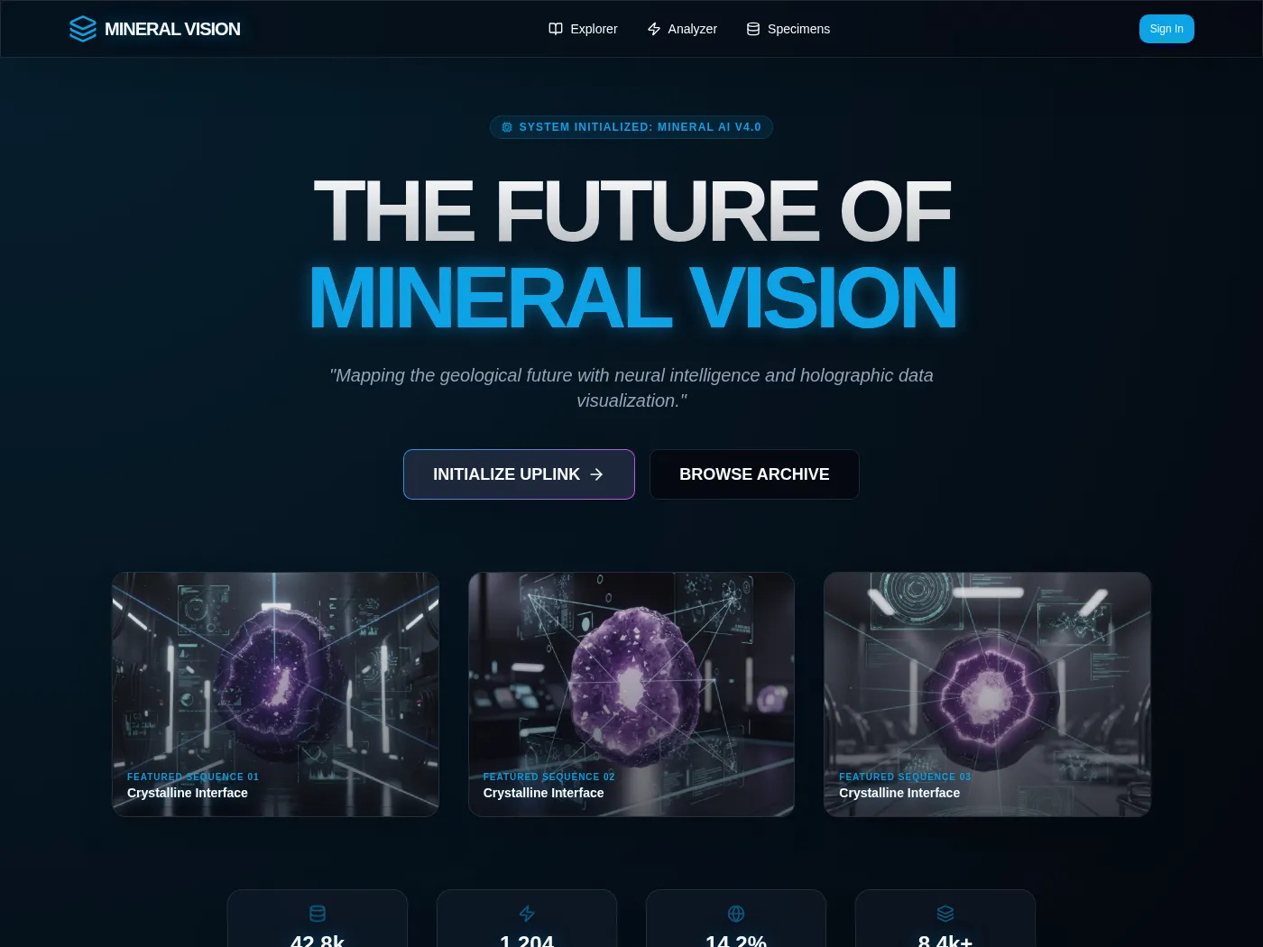 Mineral Vision Hub
