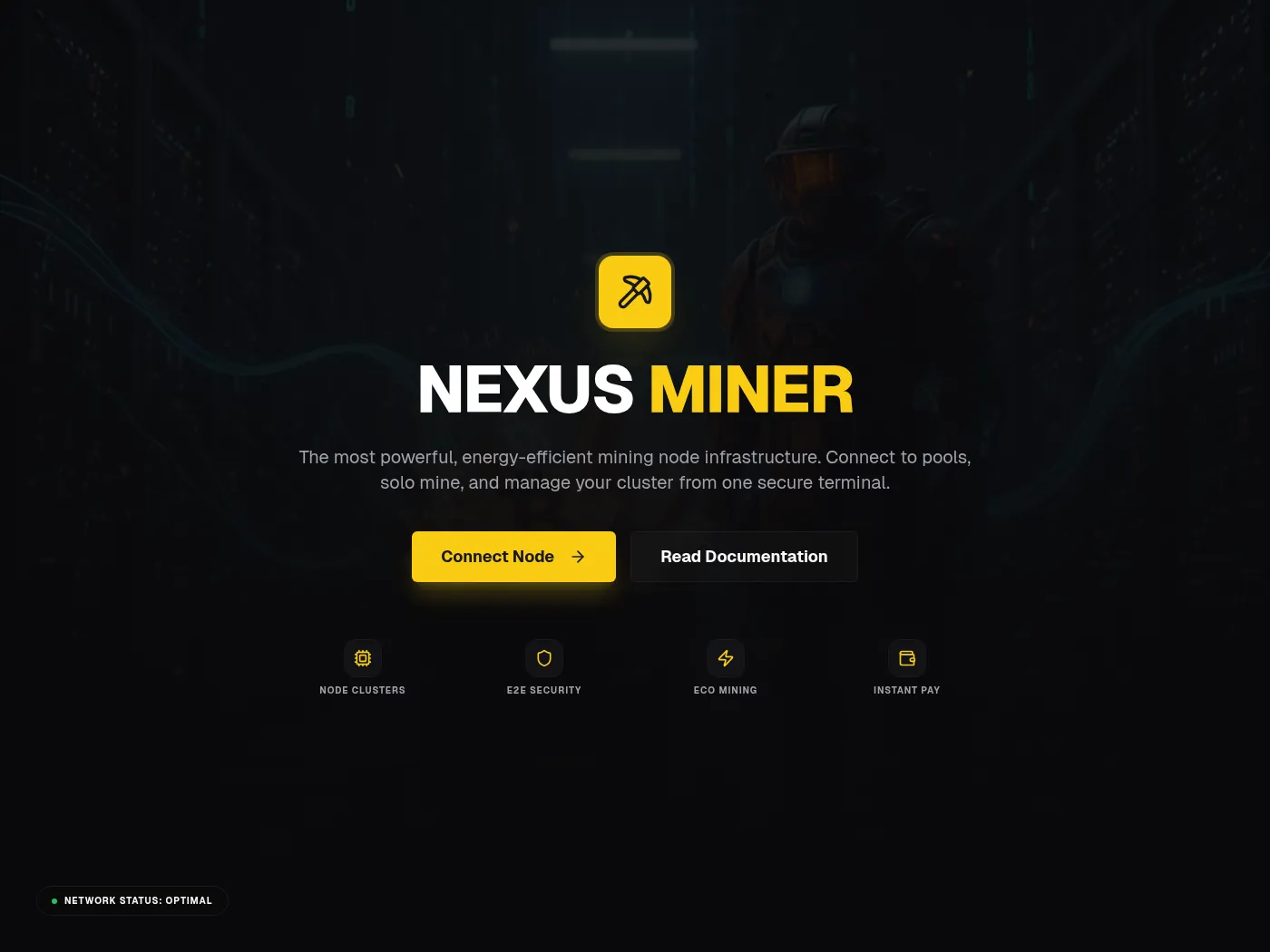 MinerHQ Dashboard