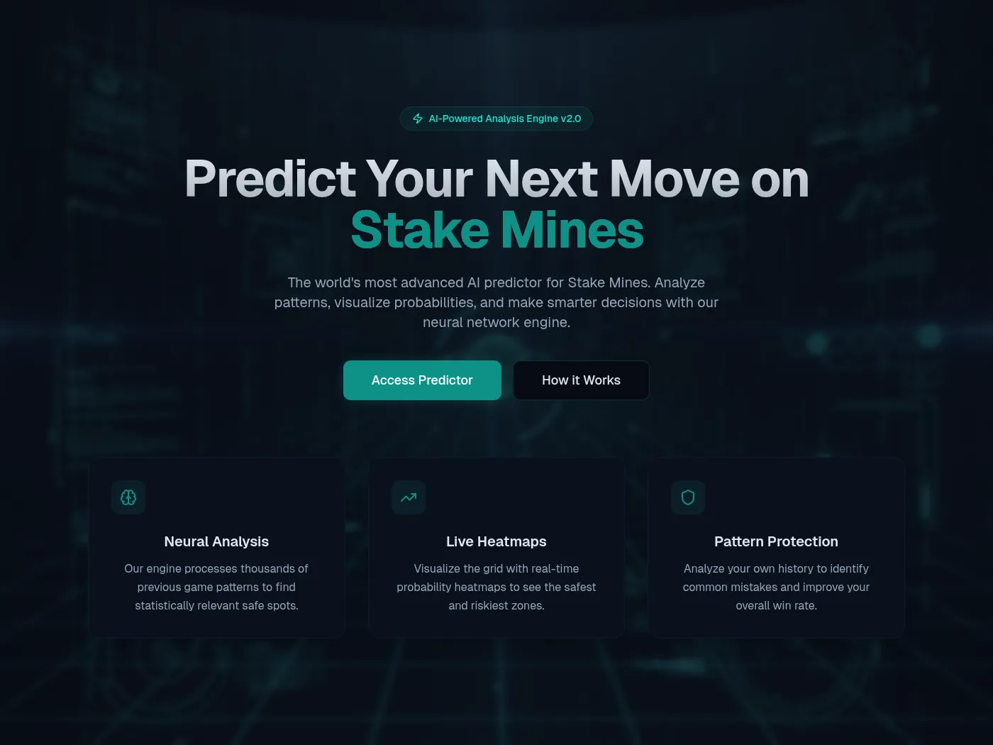 Stake Mines Predictor