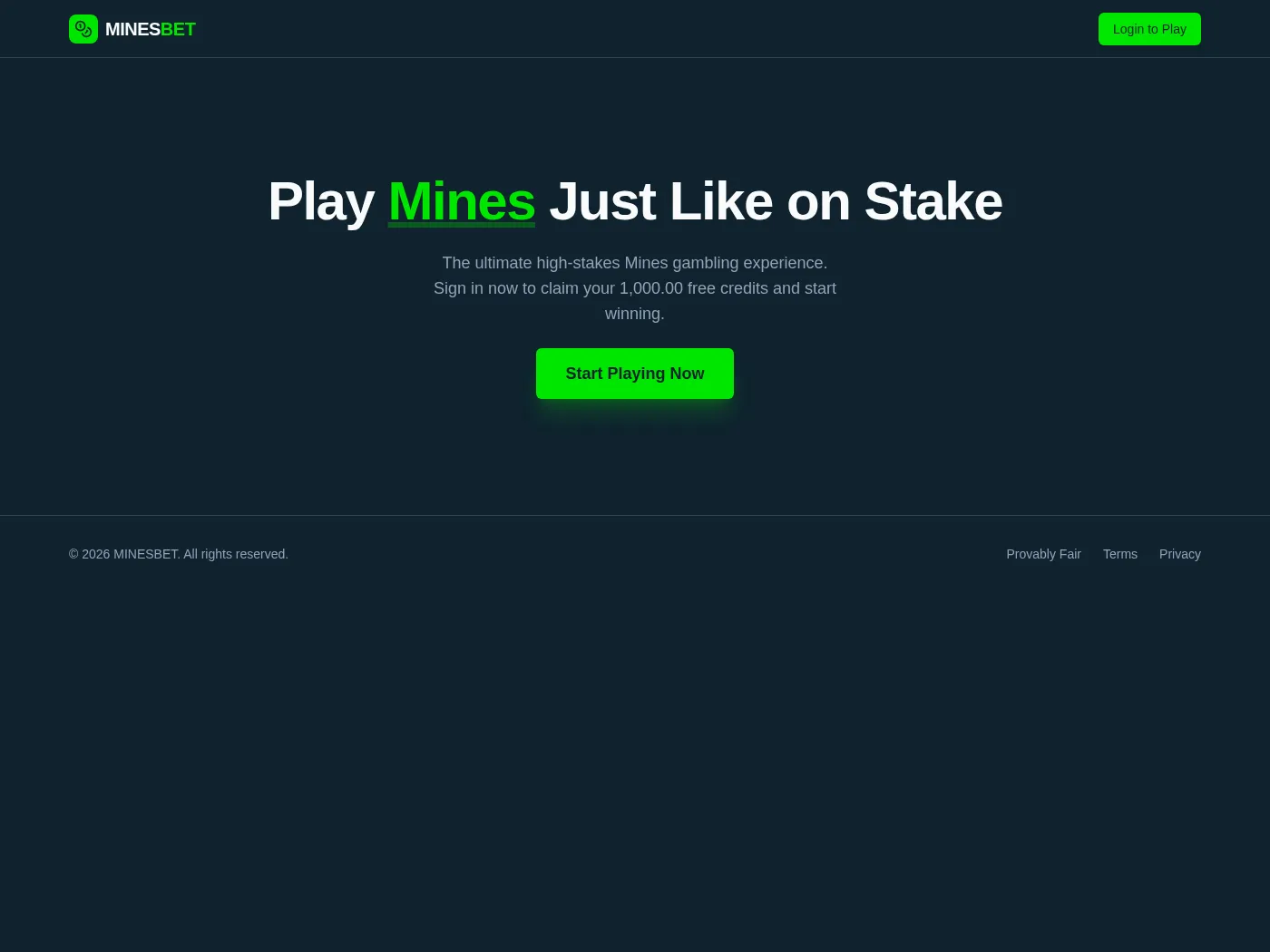 Mines Gamble Platform