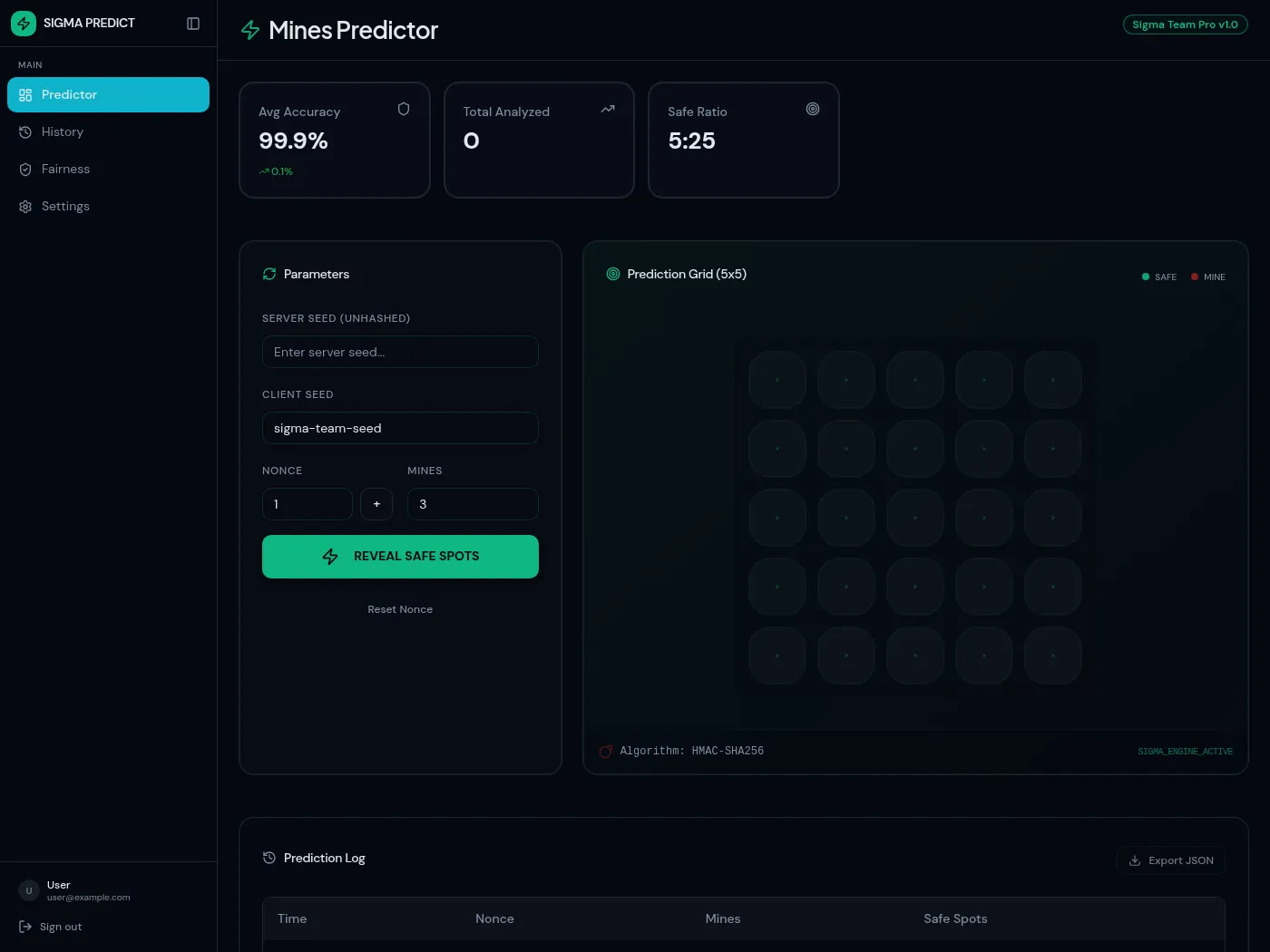 Stake Mines Predictor