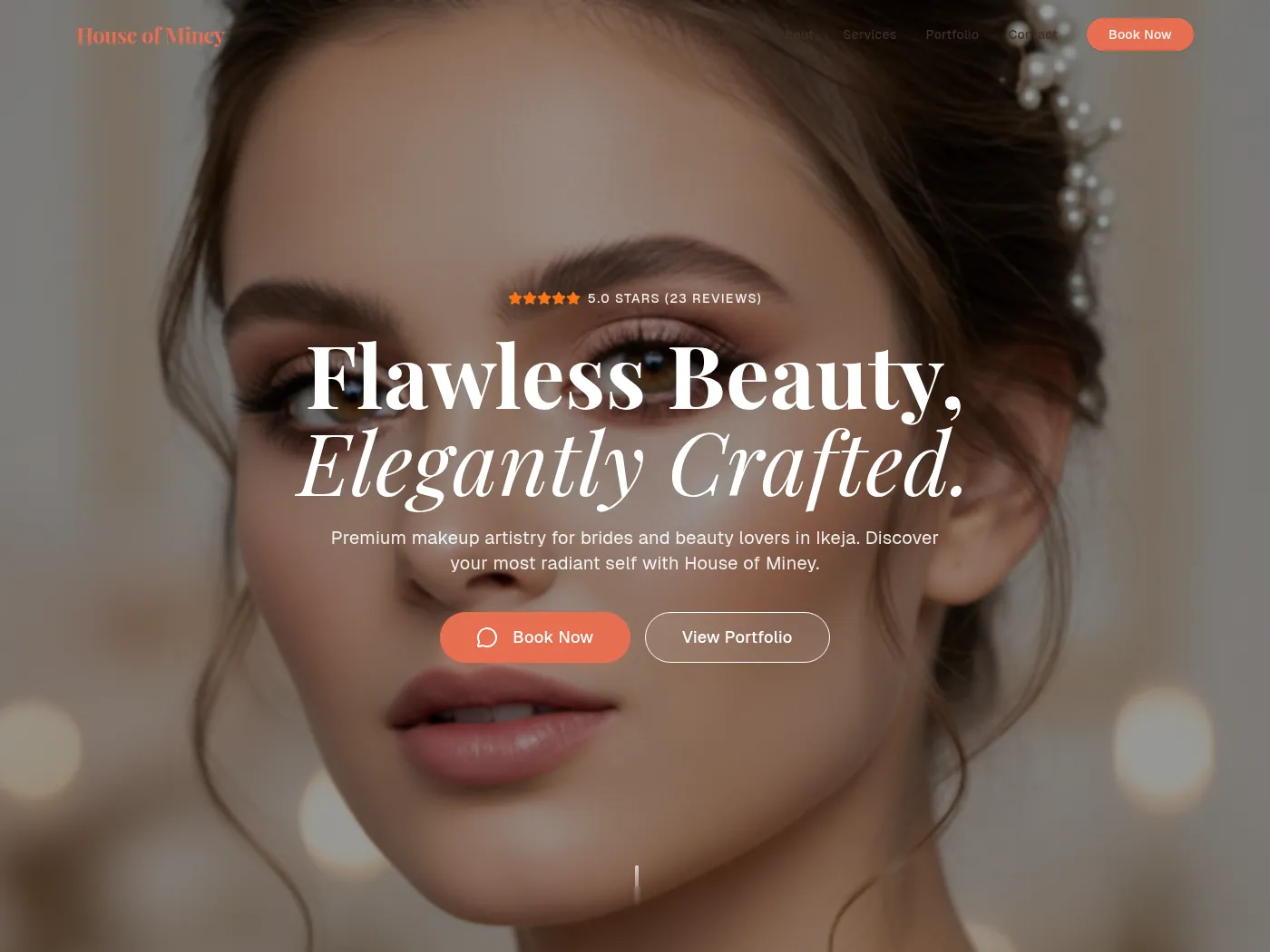 Miney Beauty Website
