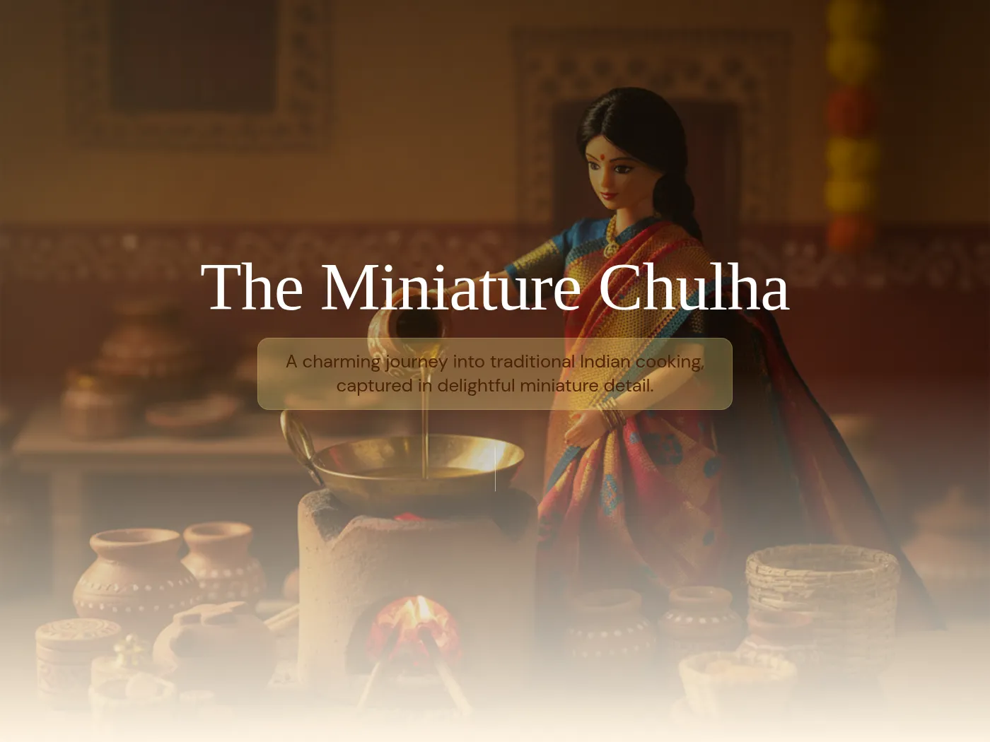 Miniature Chulha Display