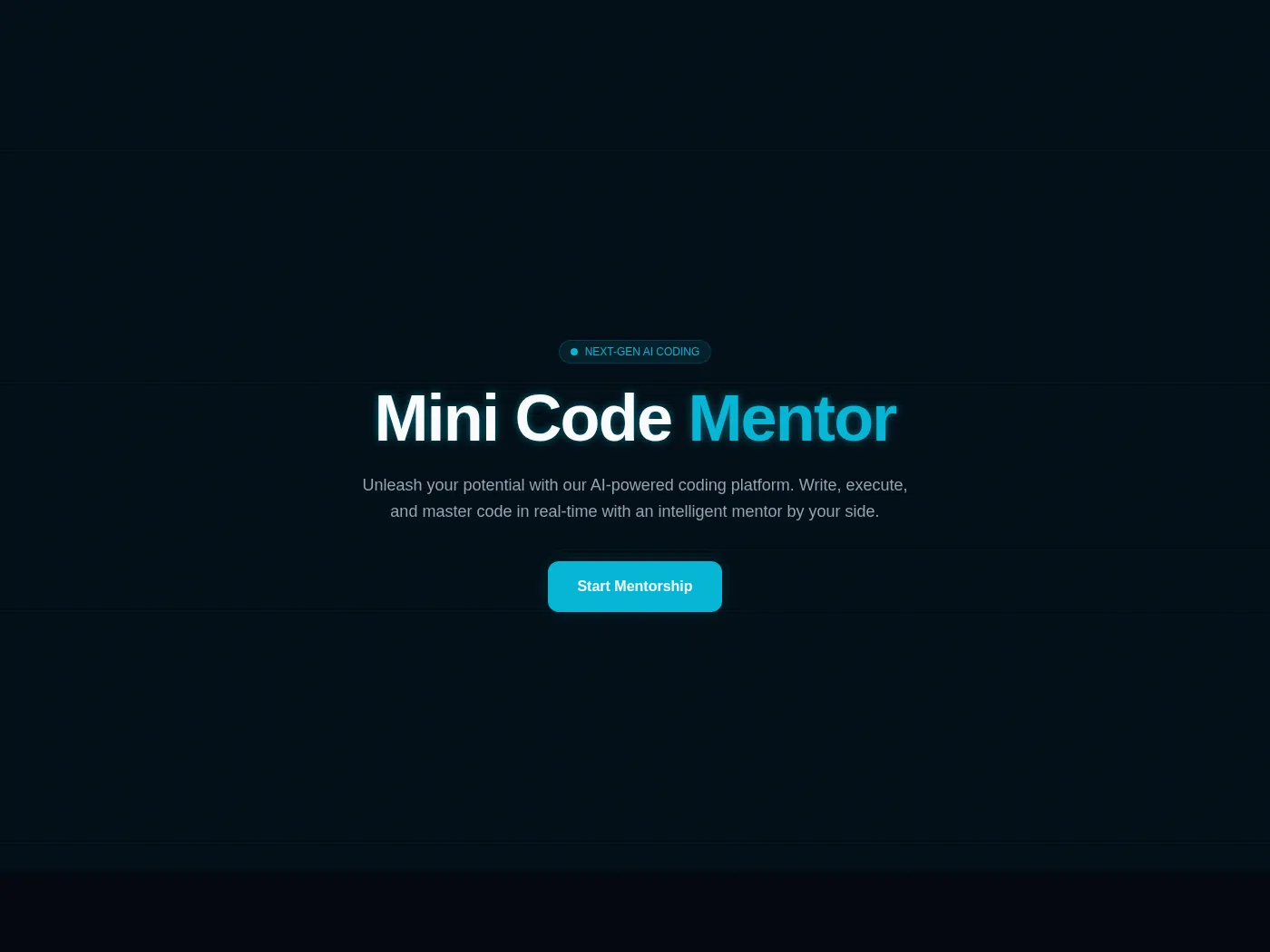 Mini Code Mentor