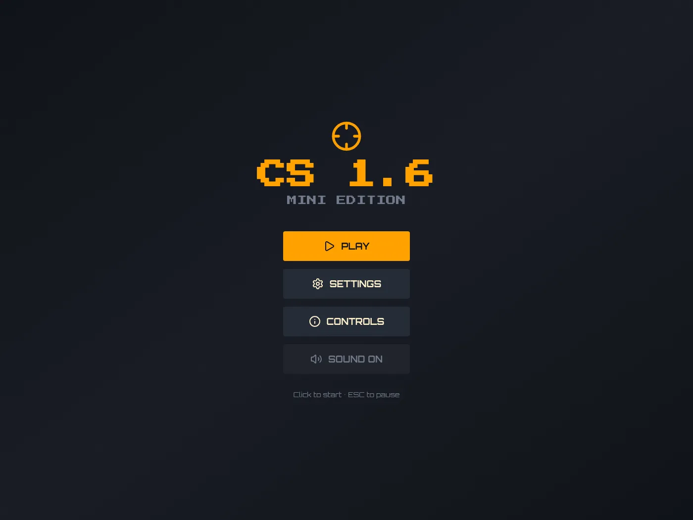 Mini CS 1.6 Game