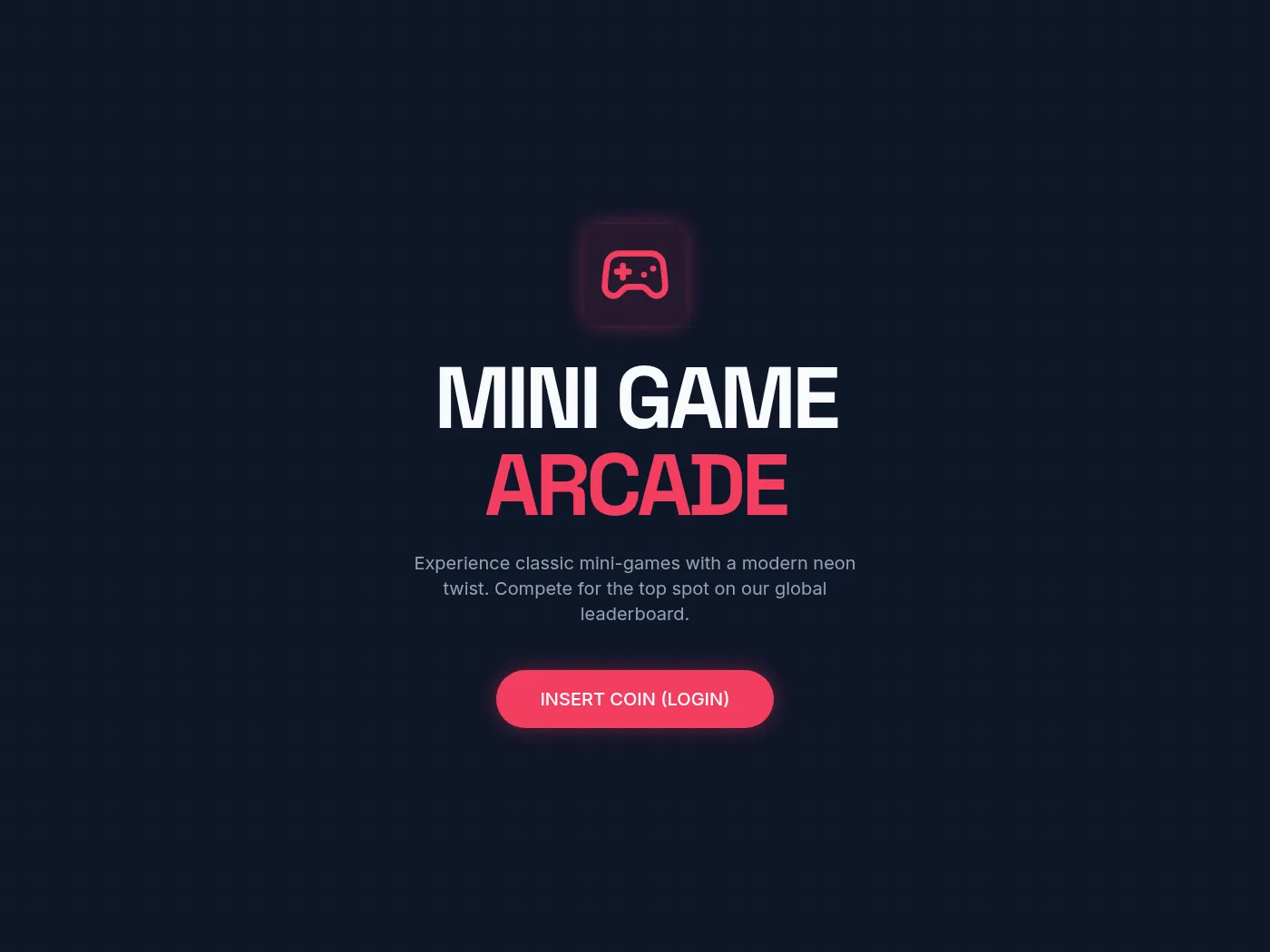 Mini Game Arcade