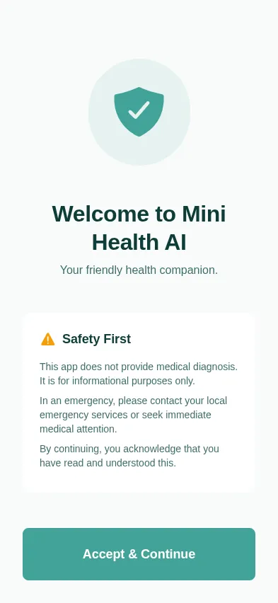 Mini Health AI