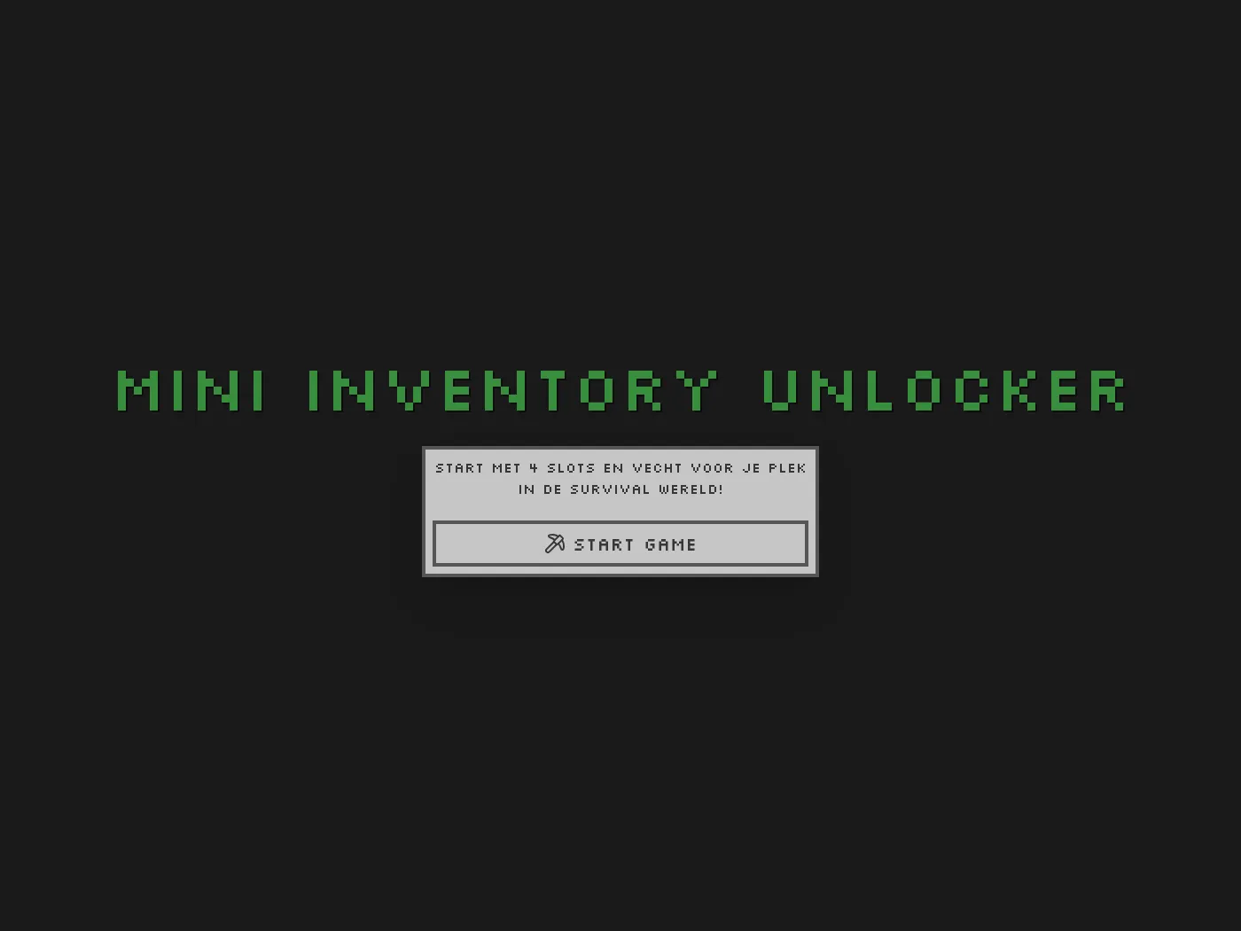 Mini Inventory Unlocker