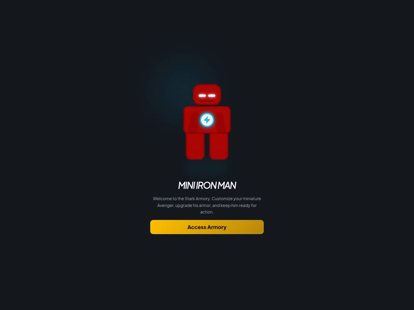 Mini Iron Man Pet