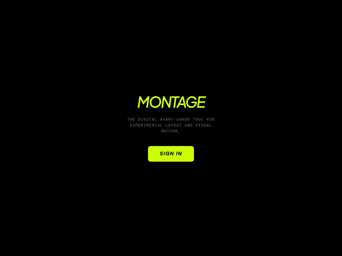 Mini Montage App