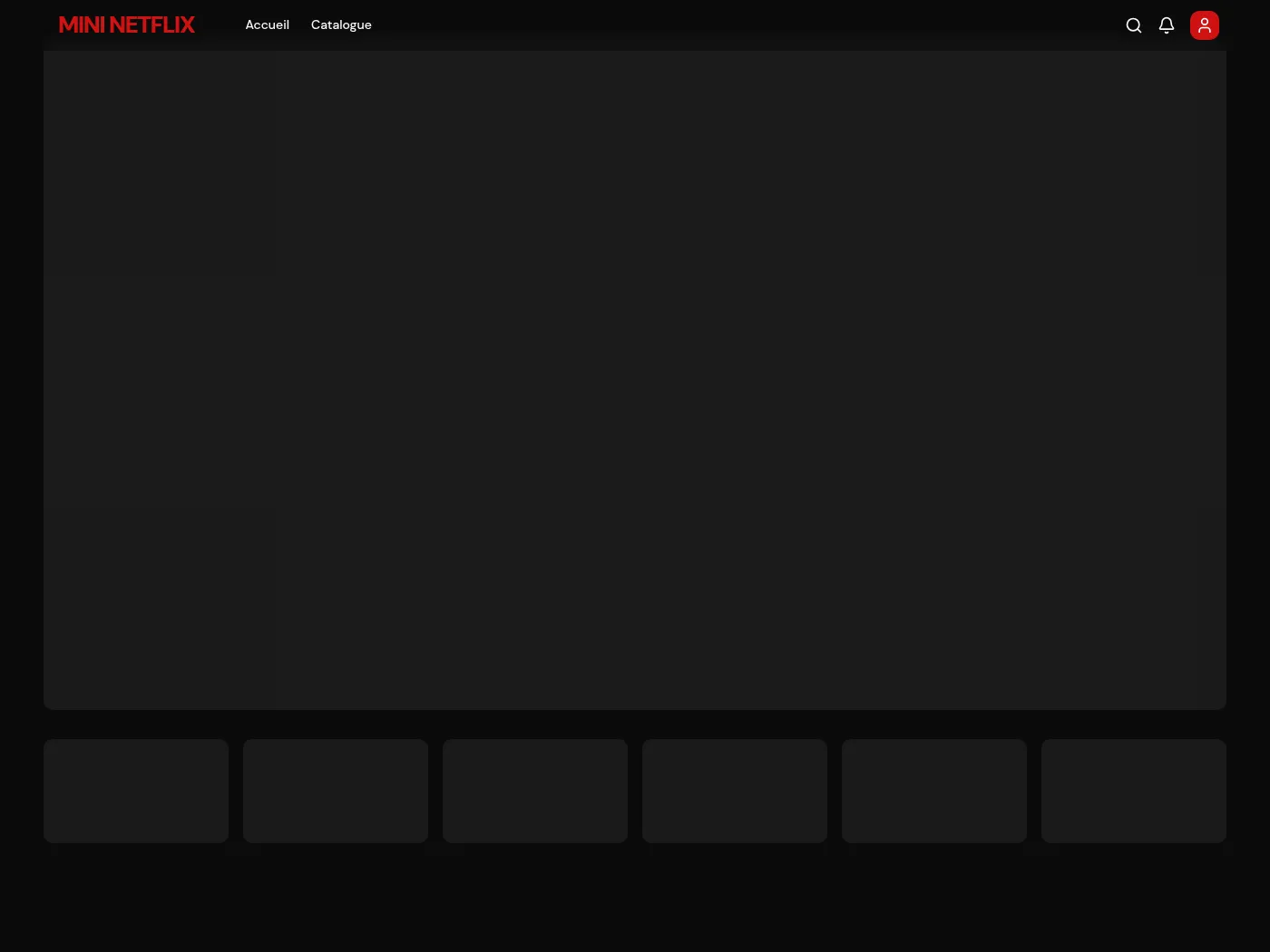 Mini Netflix Stream