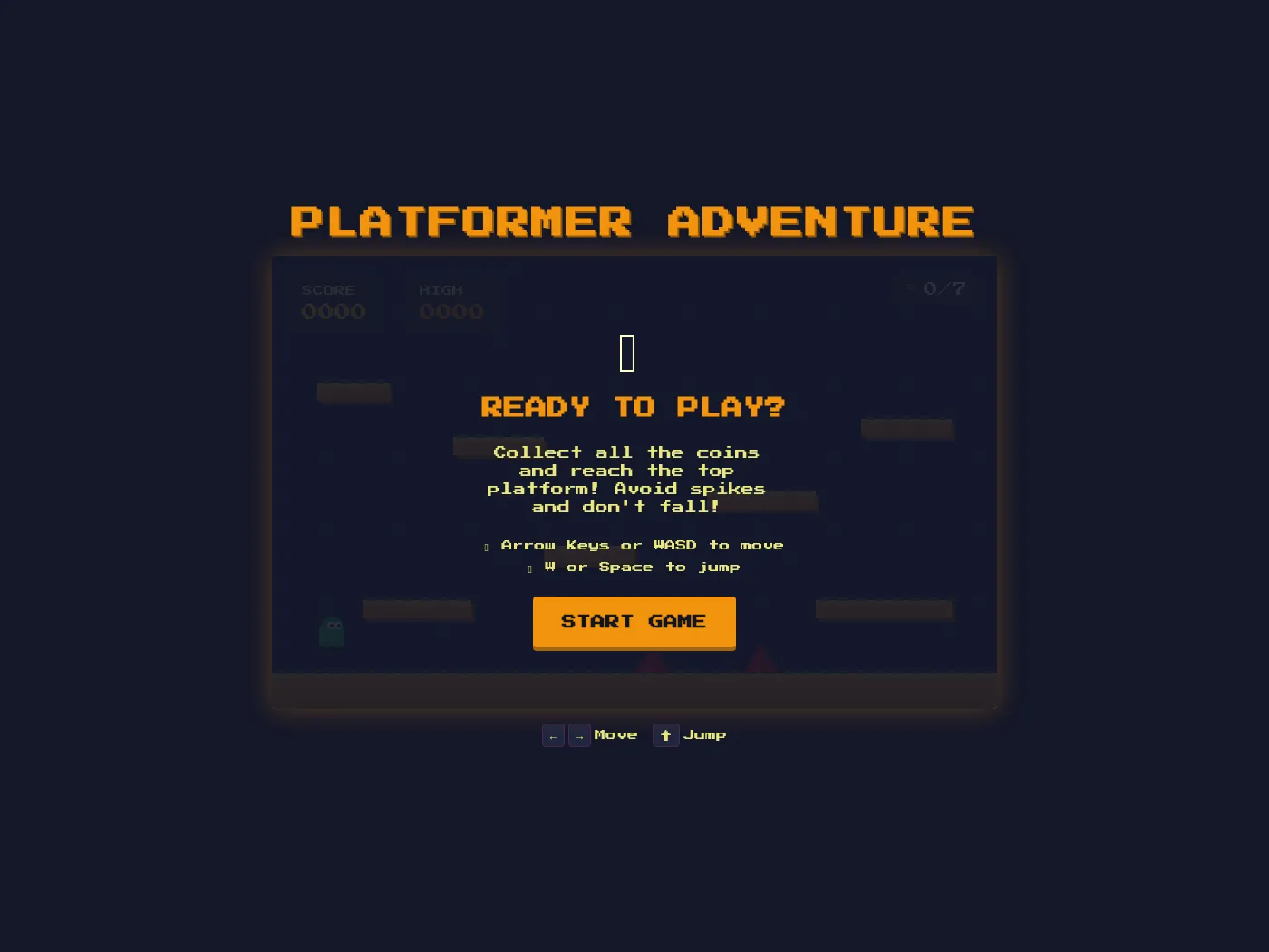 Mini Platformer Game
