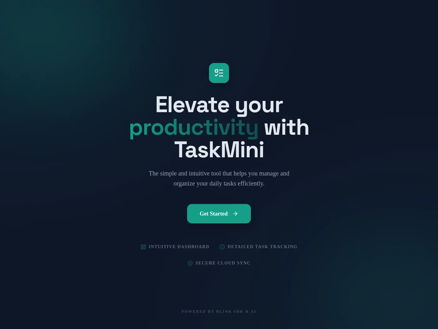 TaskMini App