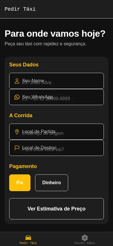 Blink Mini Taxi Web