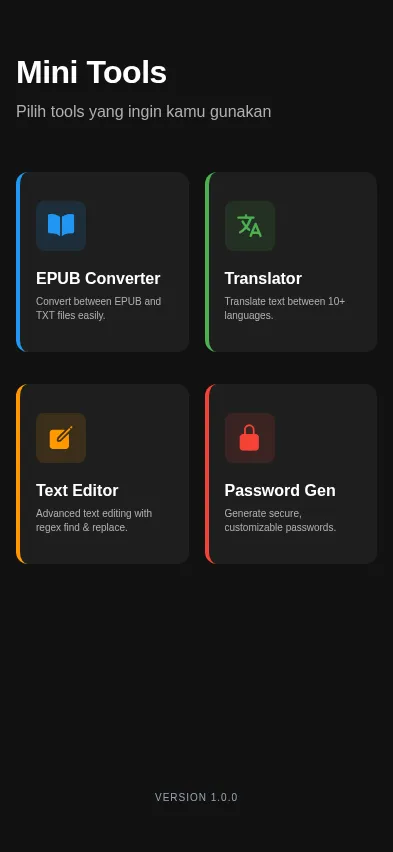 Mini Tools Suite