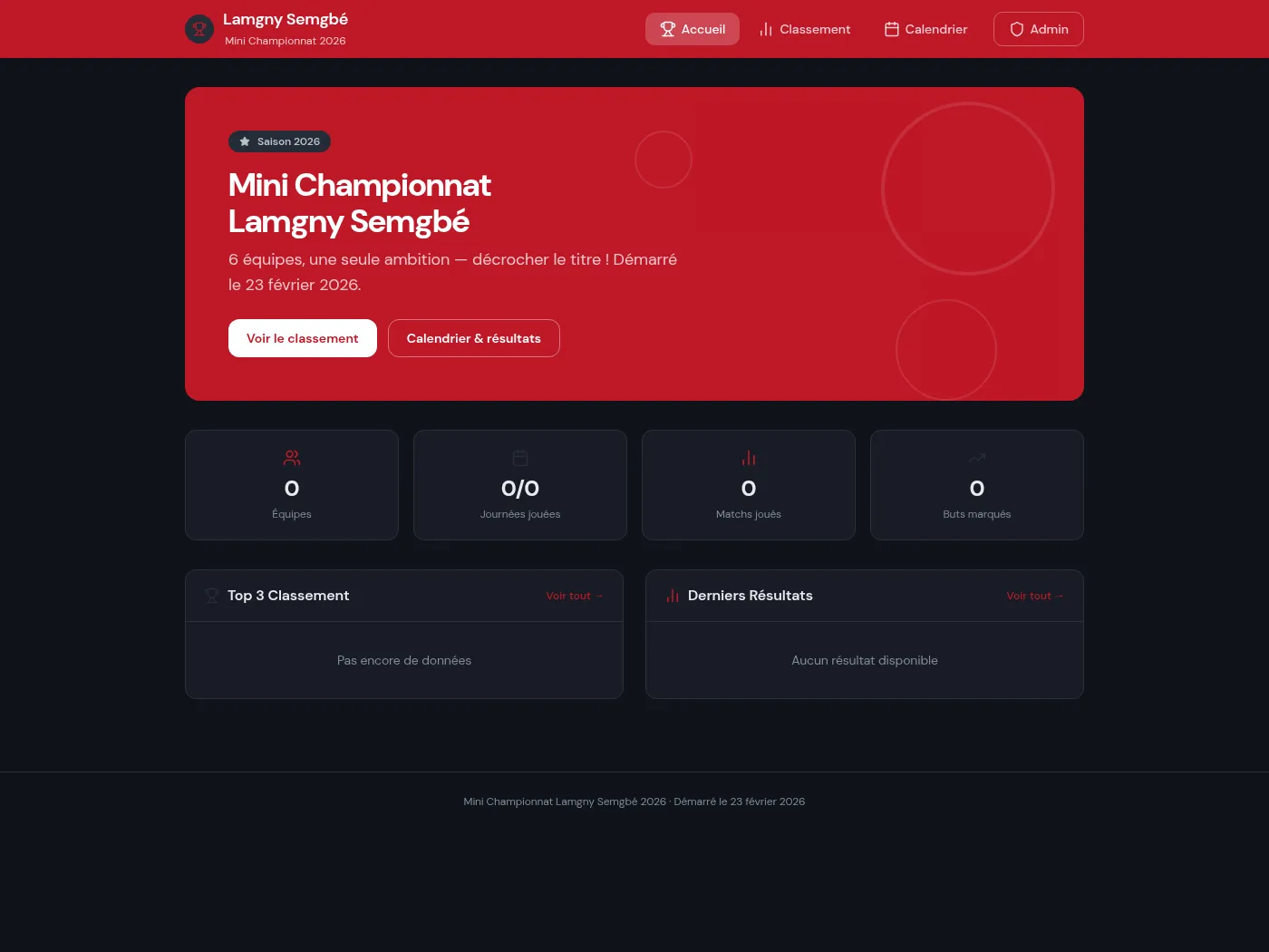 Lamgny Semgbé Mini League