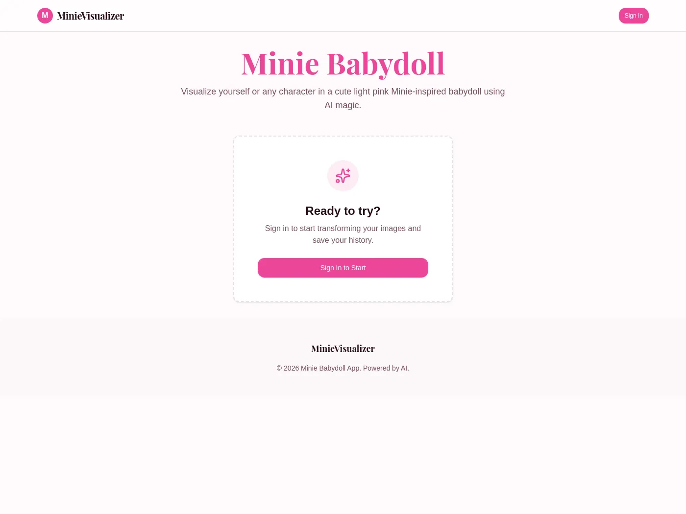 Minie Babydoll Visualizer