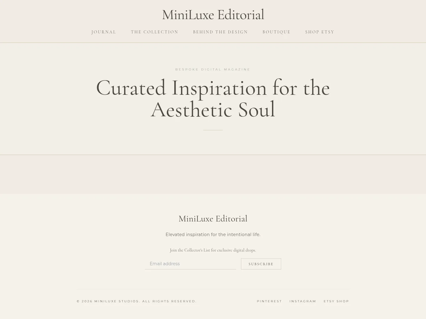 MiniLuxe Studios