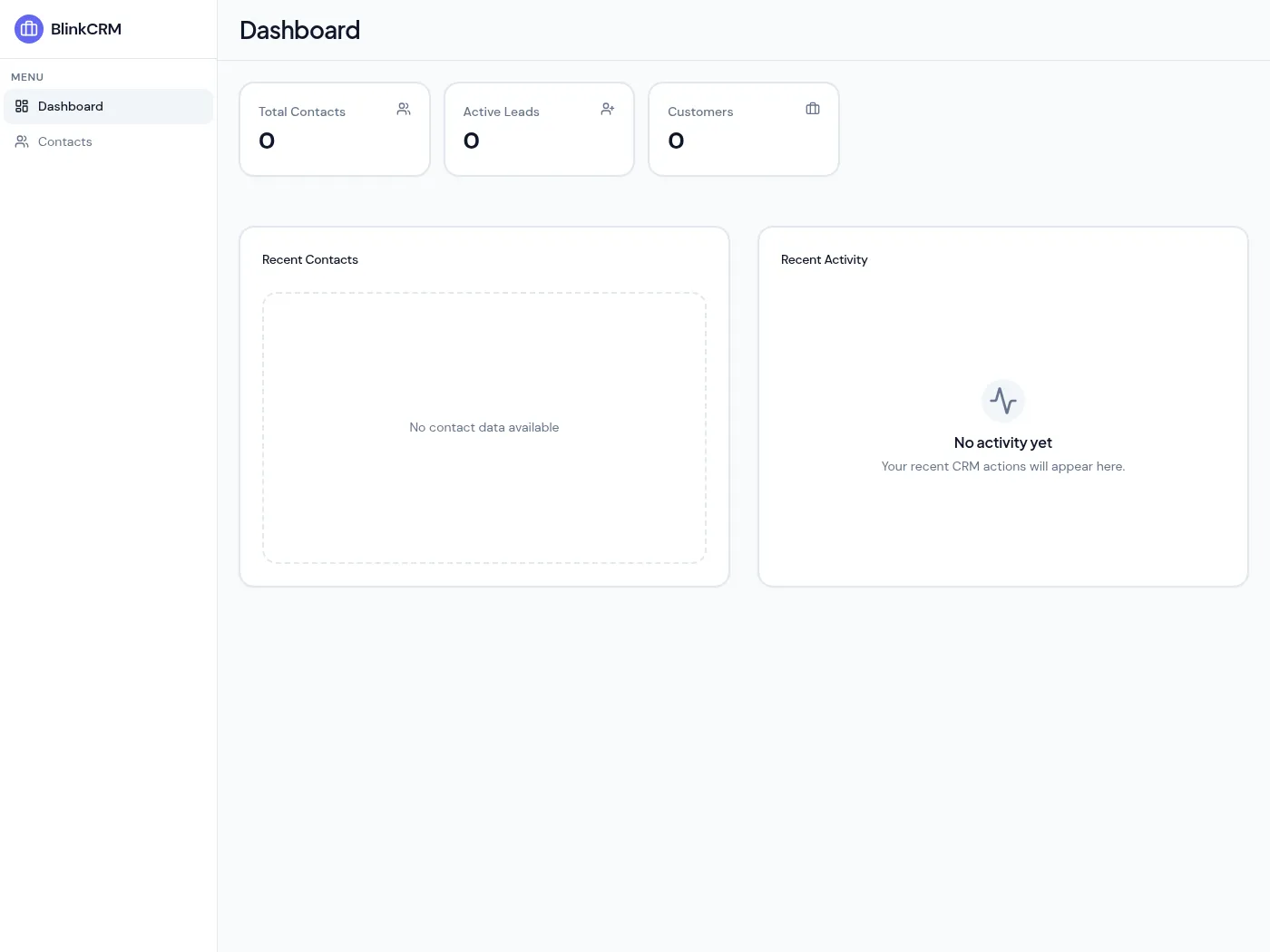 Minimal CRM Suite