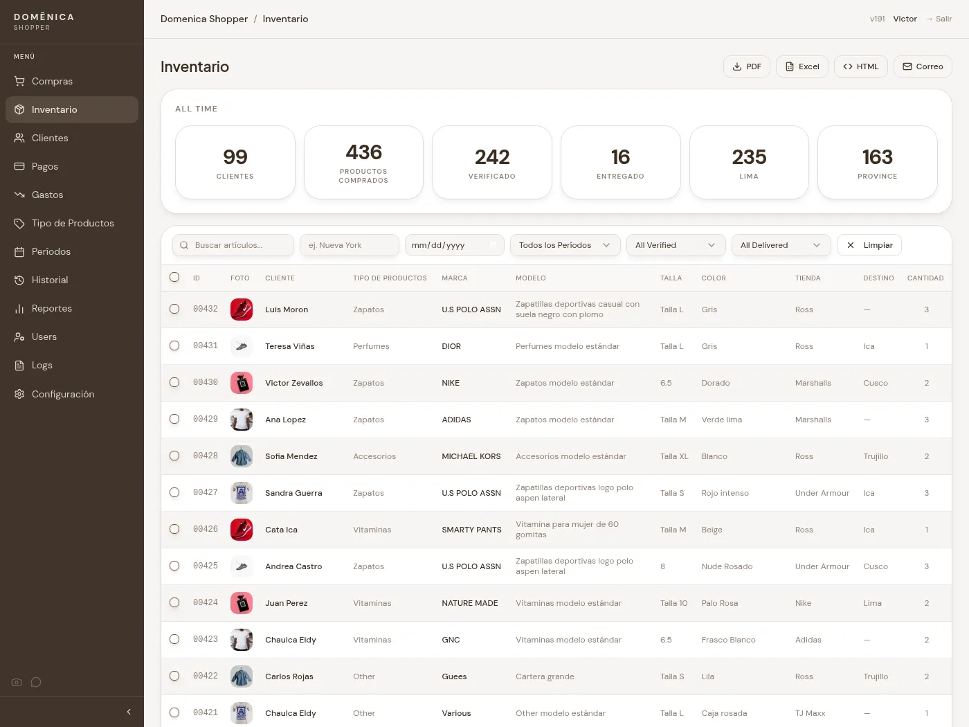 Minimal Inventory Pro