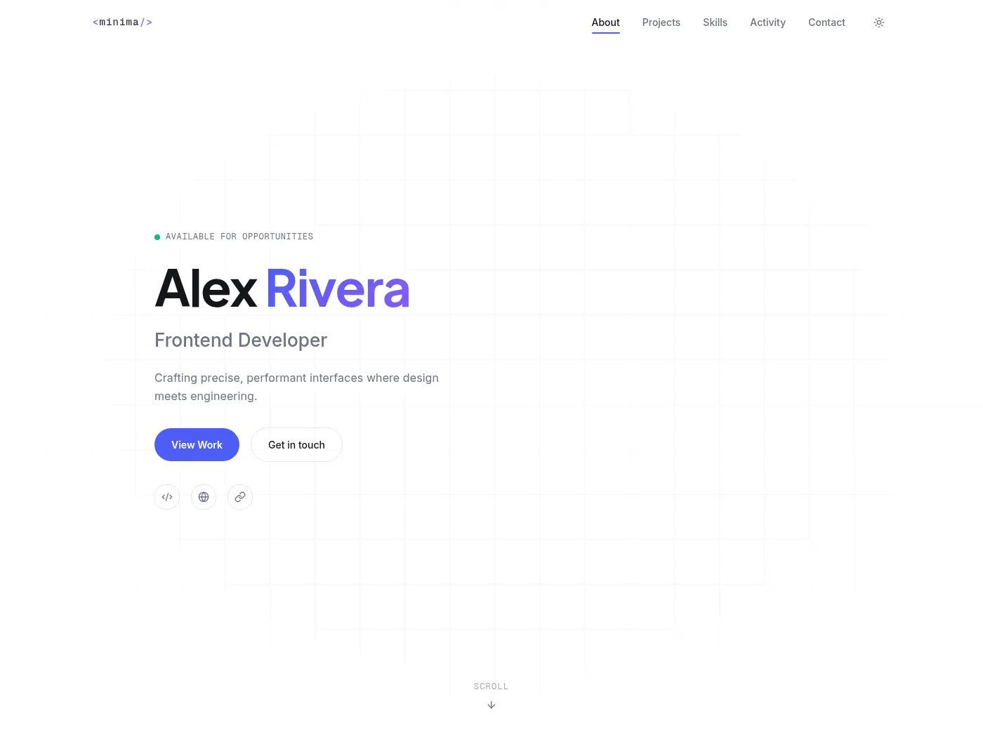 MinimaDev Portfolio