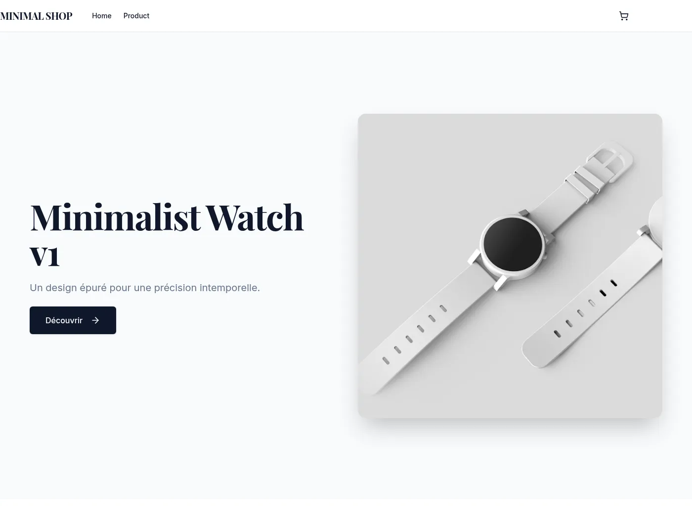 MinimalShop Template
