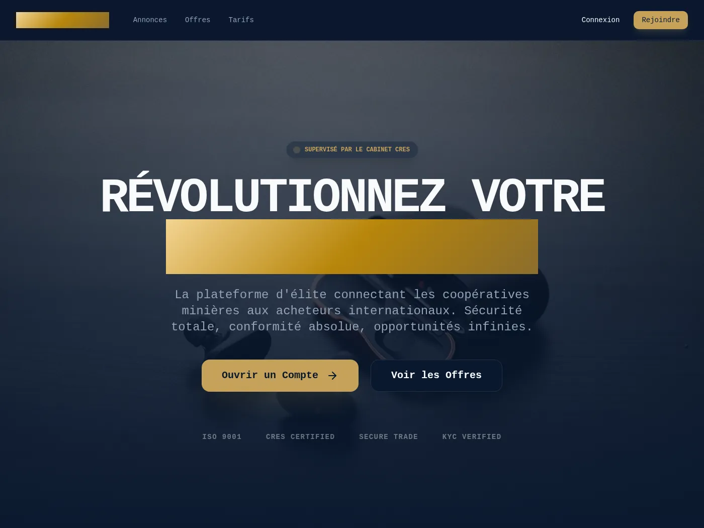 Mining Connect Platform
