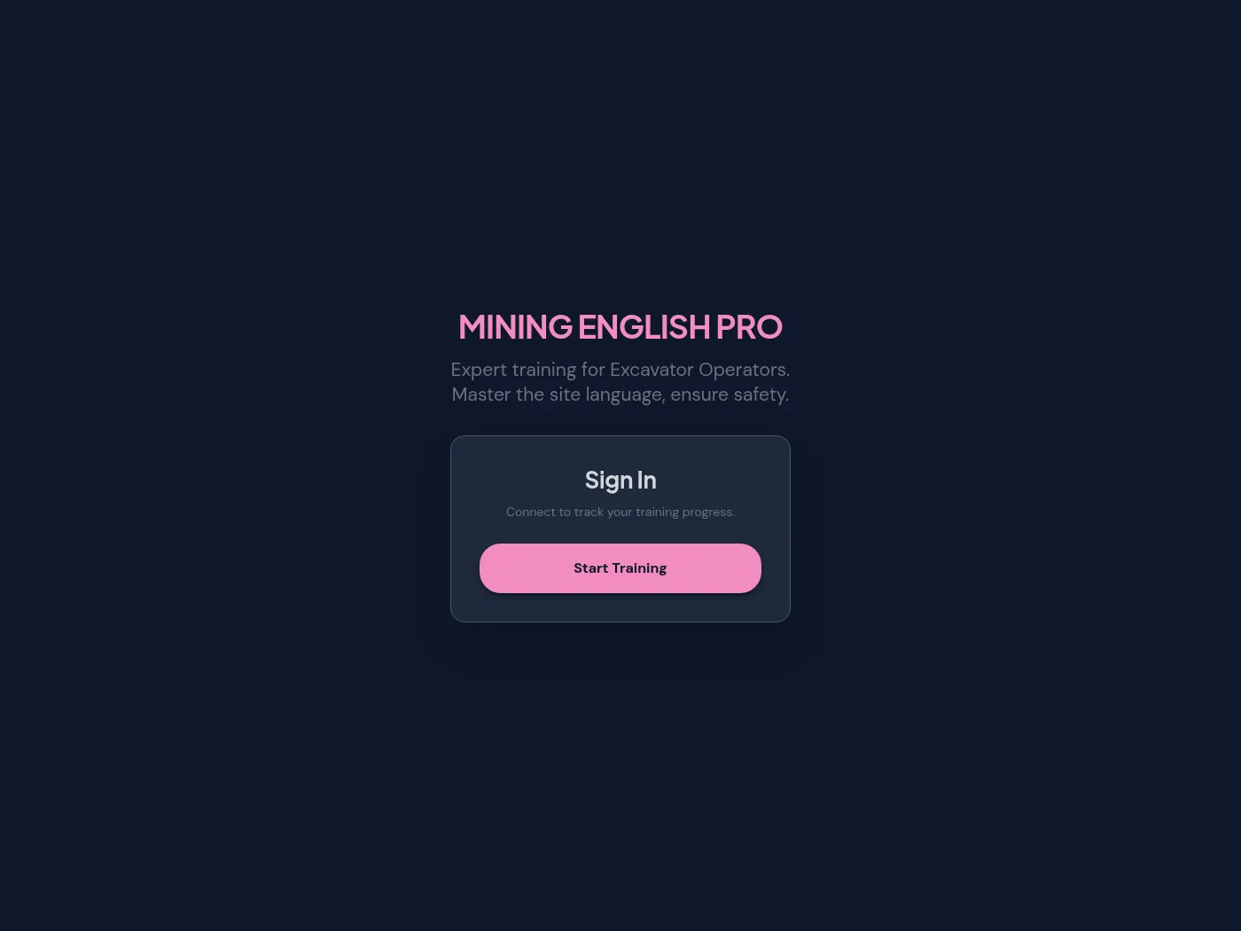 Mining English Pro