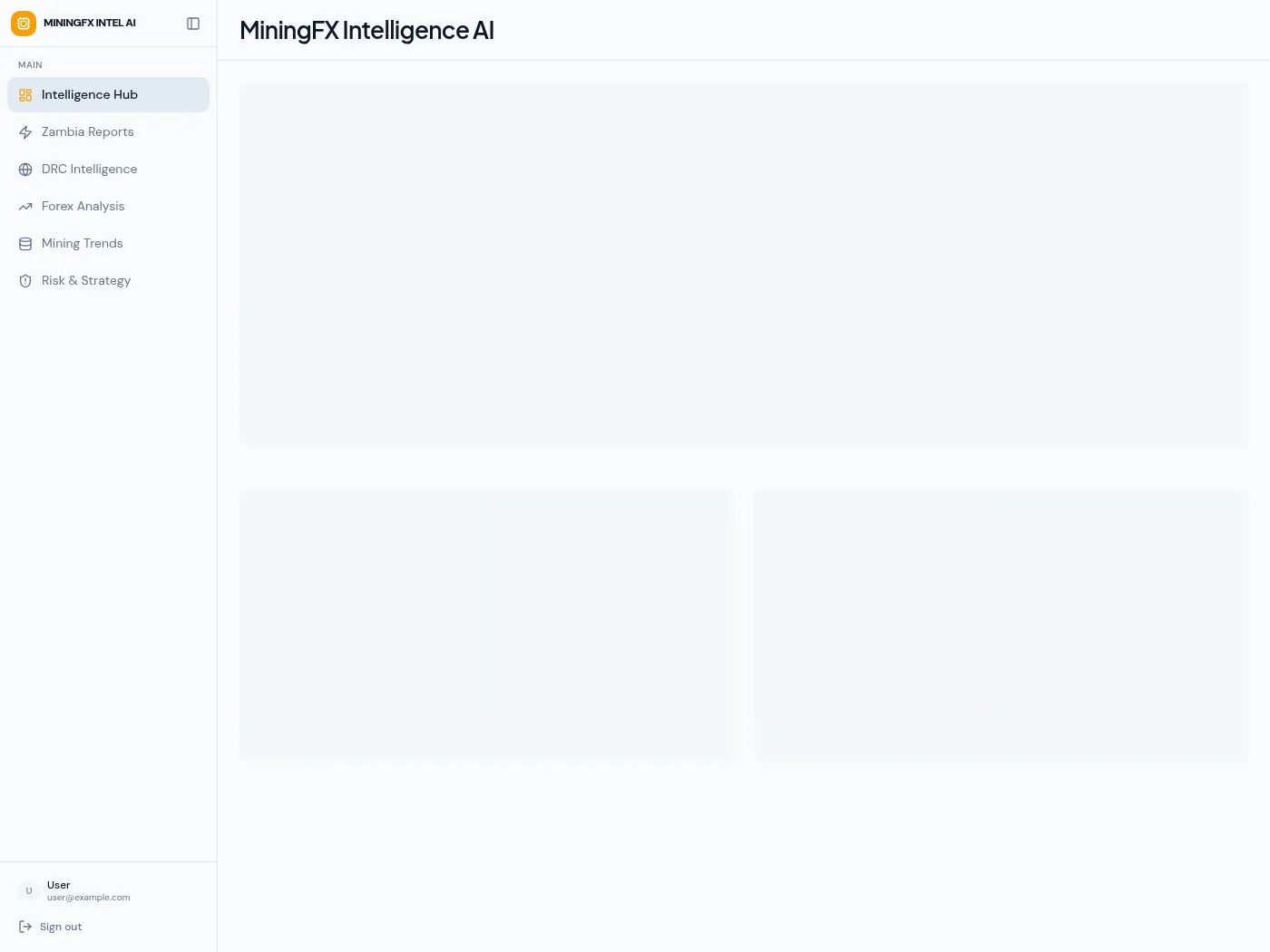 MiningFX Intelligence AI