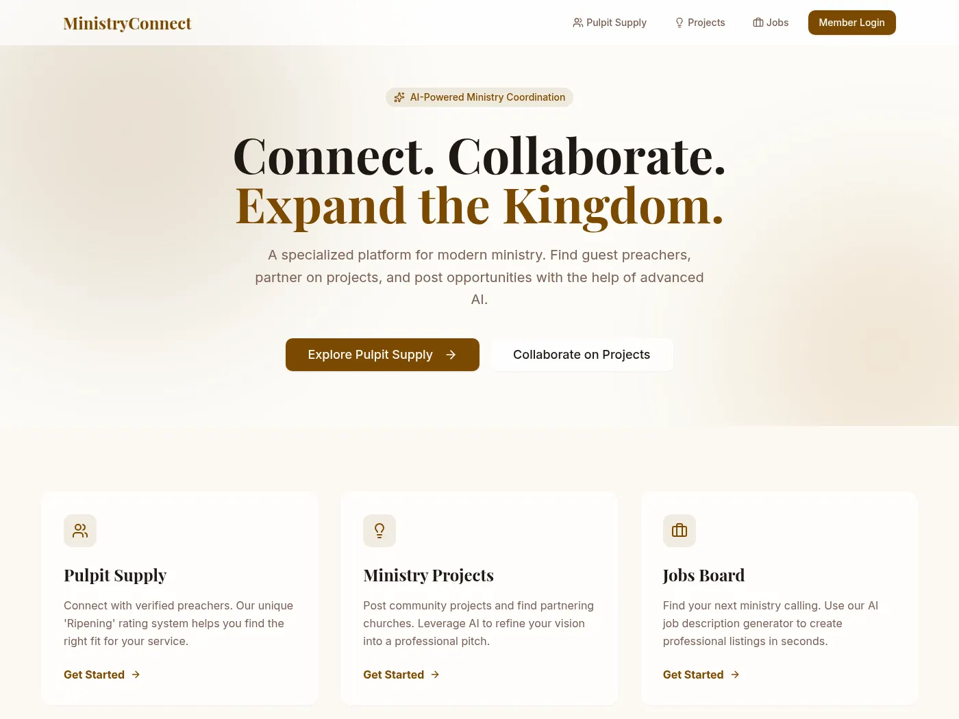 MinistryConnect Platform