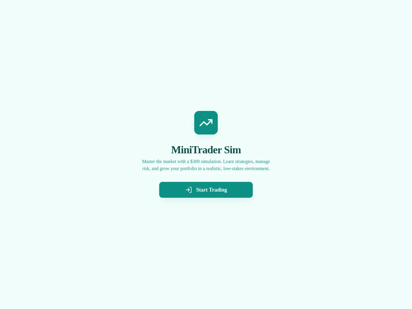 MiniTrader App