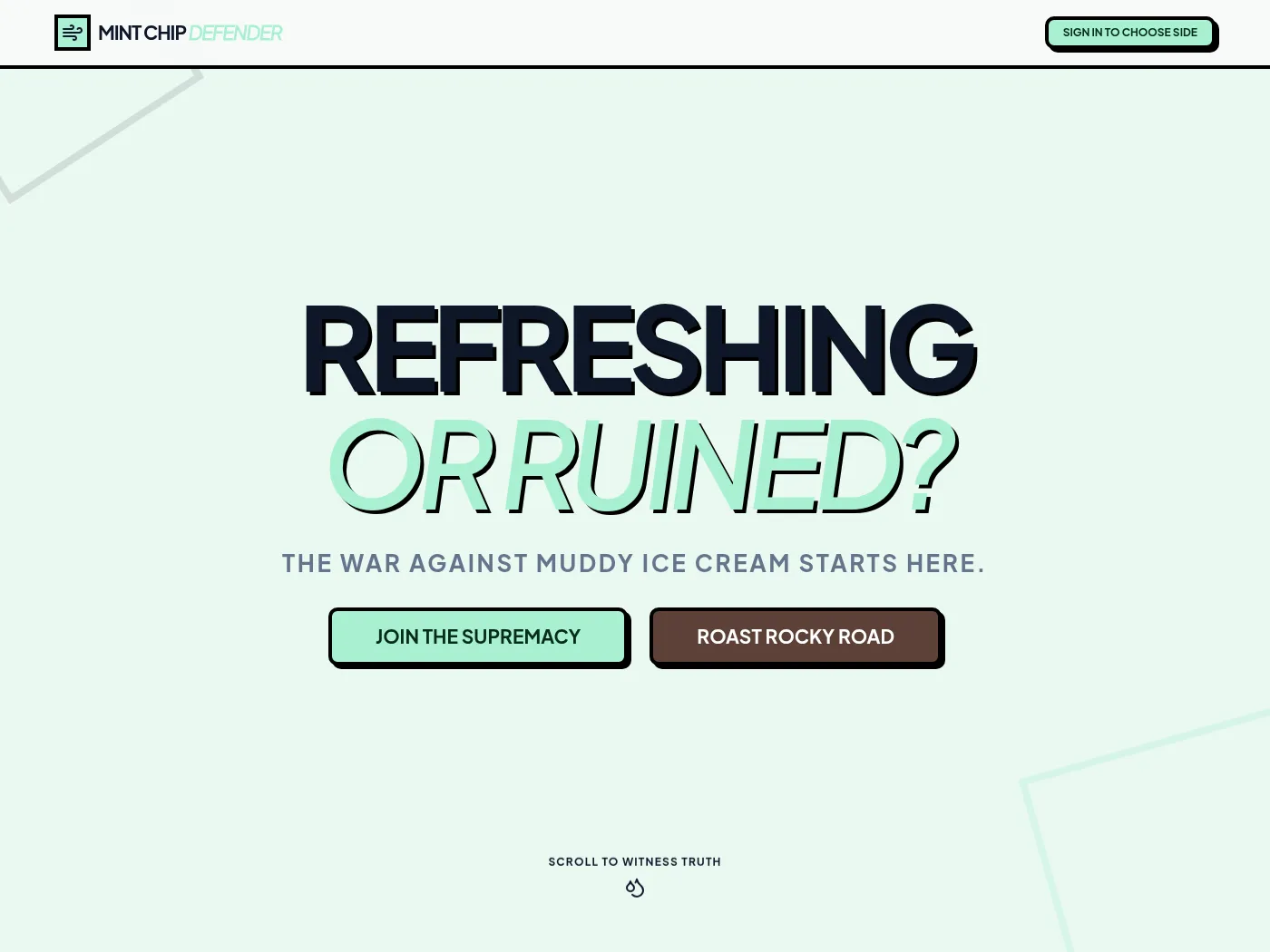 Mint Chip Defender