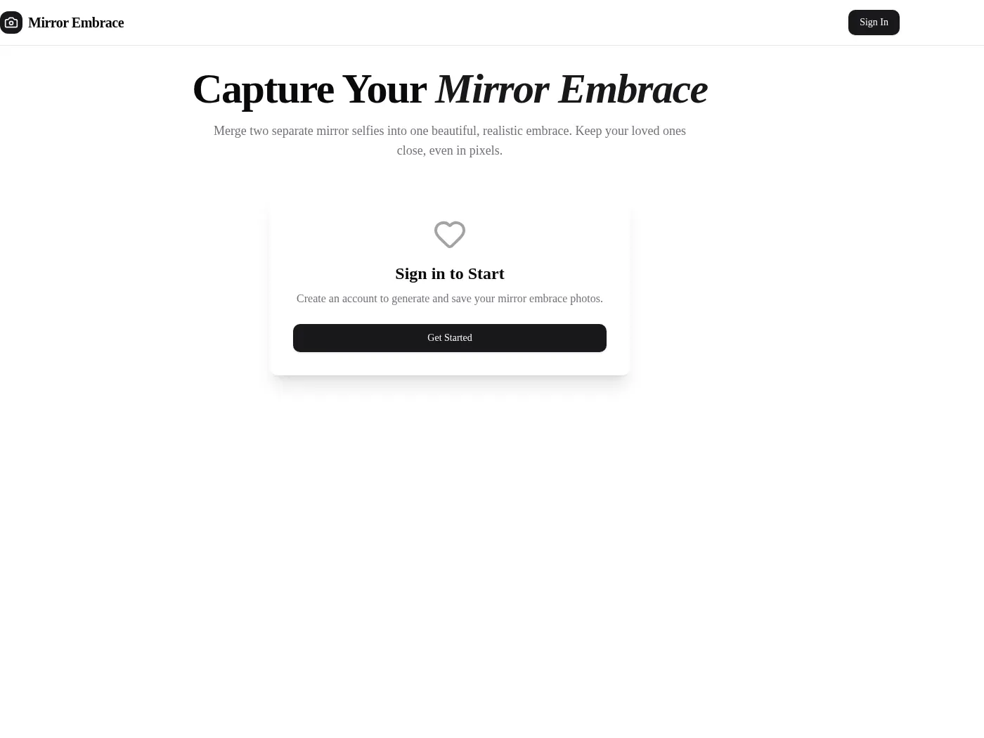 Mirror Embrace Generator