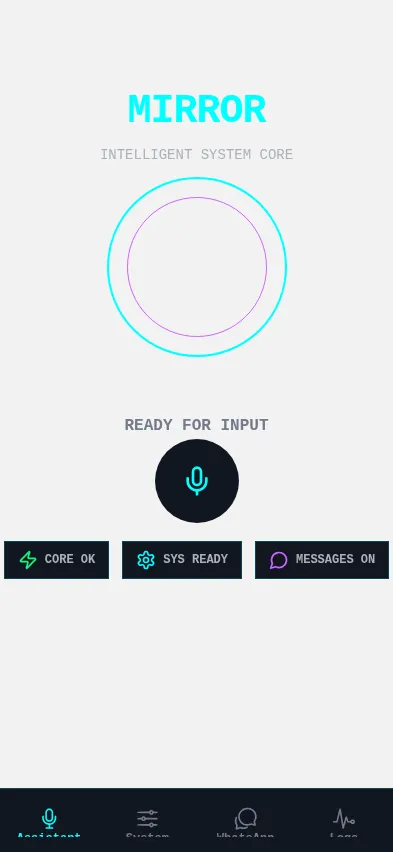 MirrorControl Assistant