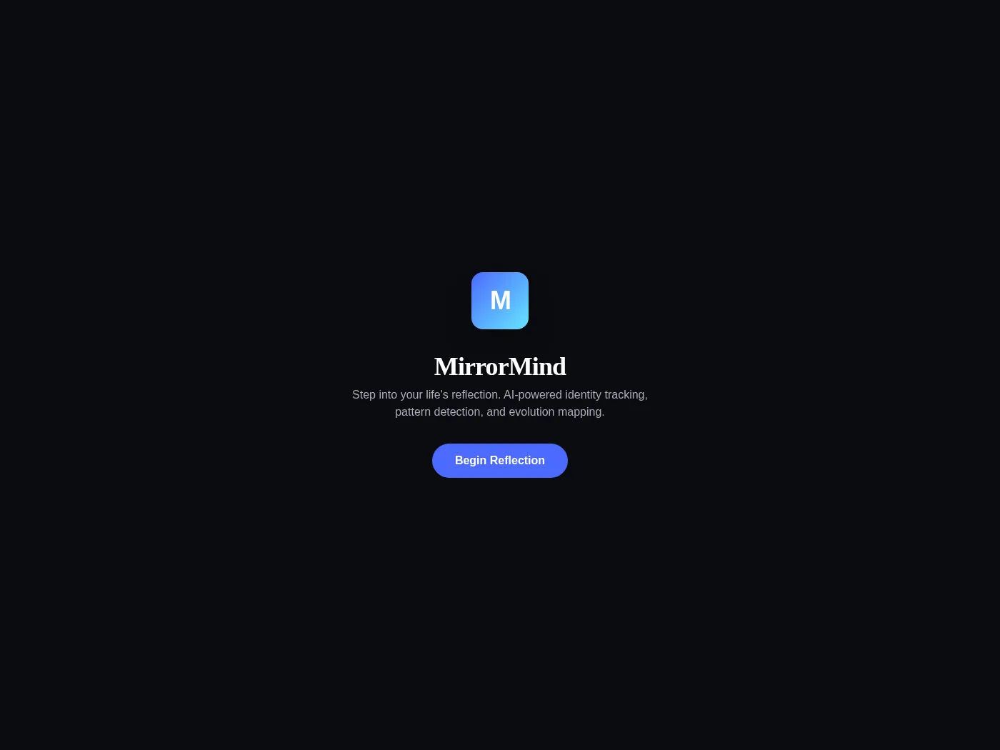 MirrorMind AI Life Mirror