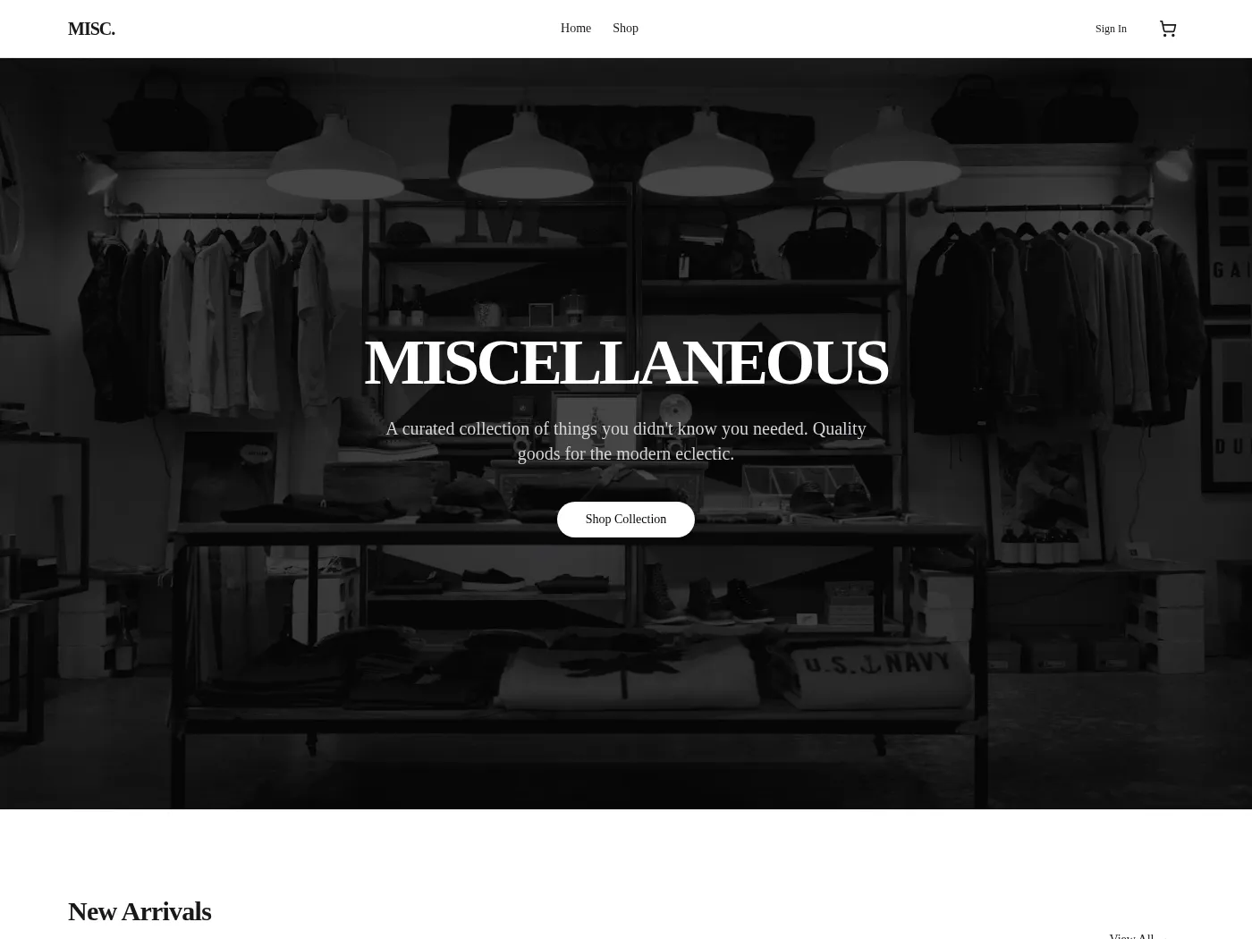 Miscellaneous Shopfront