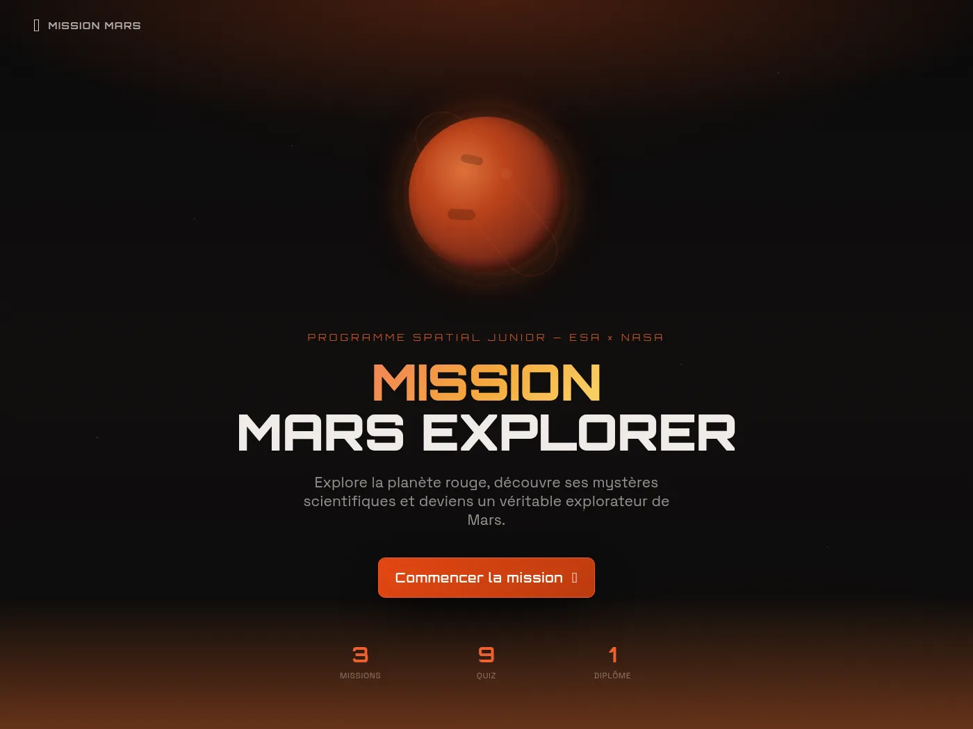 Mission Mars Explorer
