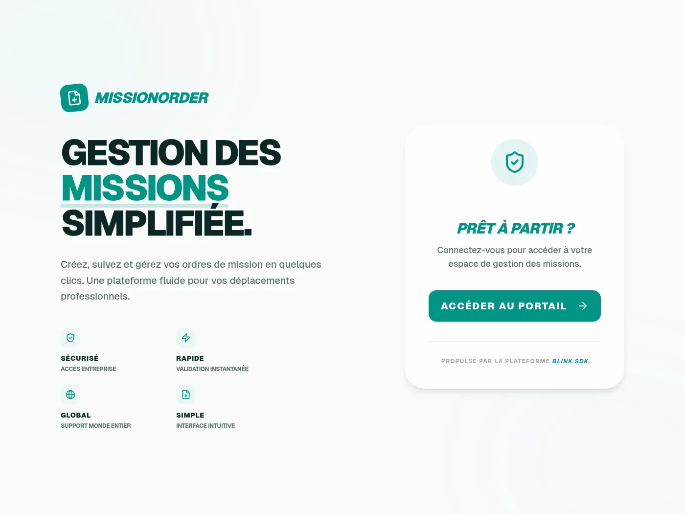 Mission Order Manager
