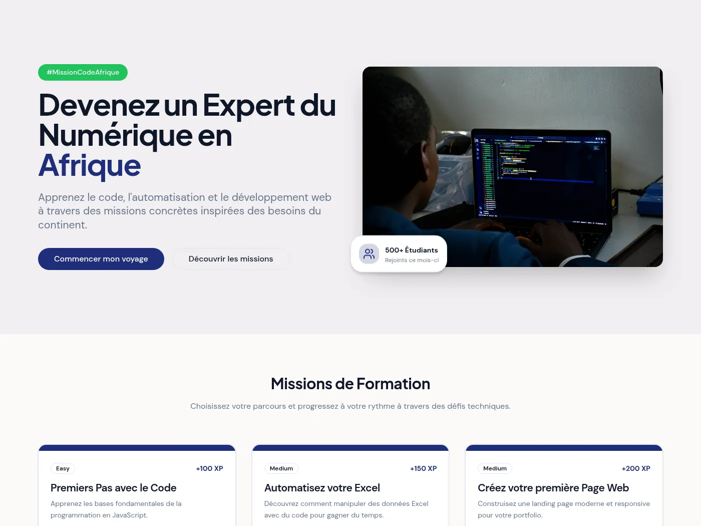 MissionCode Afrique