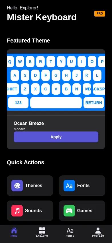 Mister Keyboard Clone