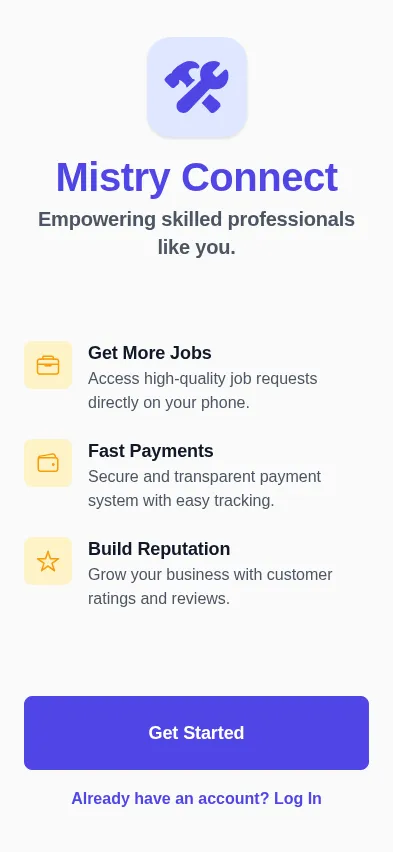 Mistry Connect App