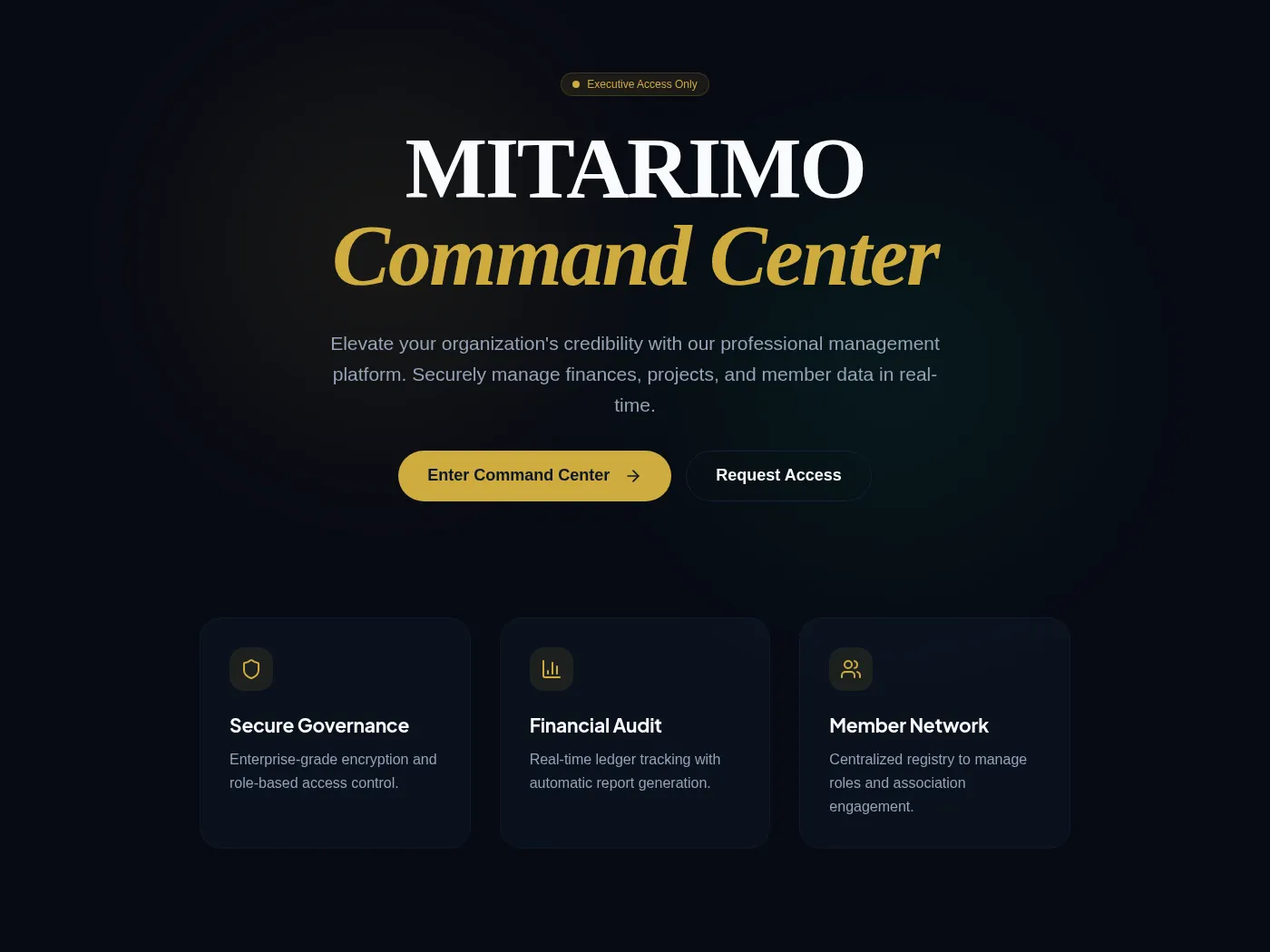 Mitarimo Command Center