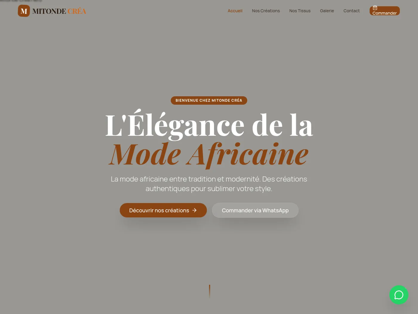 Mitonde Créa Web Presence