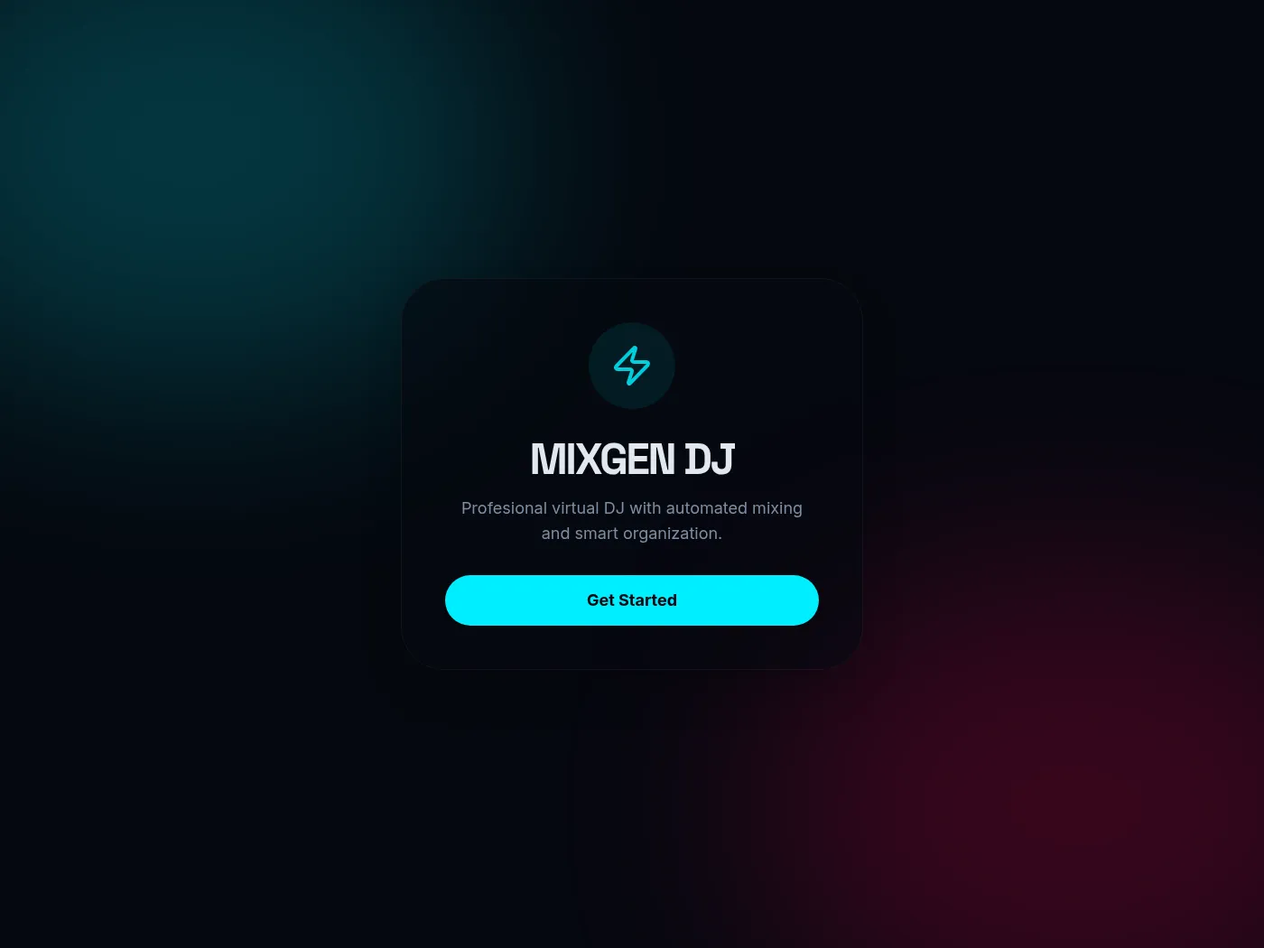 MixGen DJ App