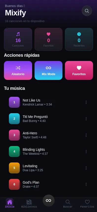Mixify Offline Music