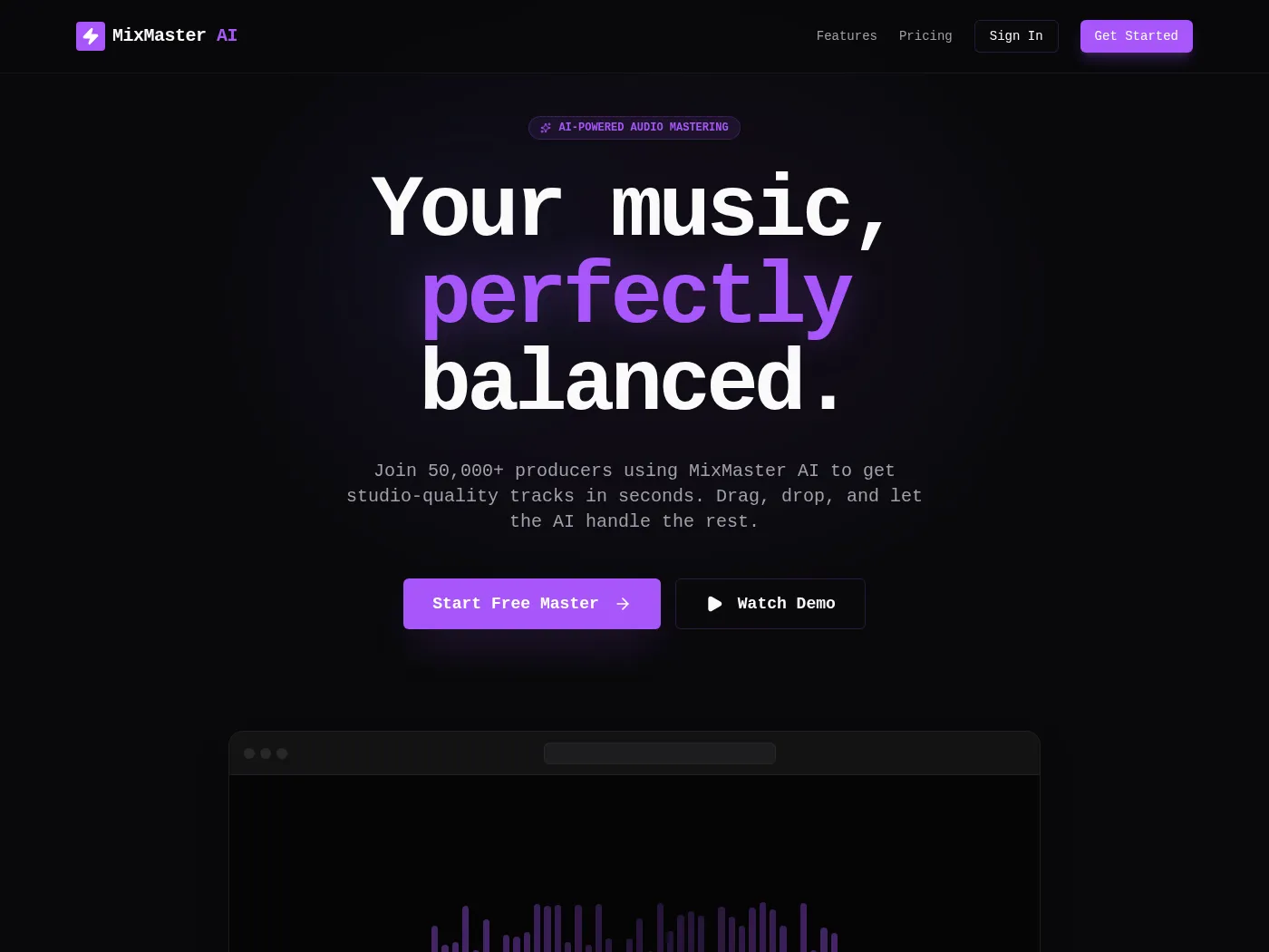 MixMaster AI