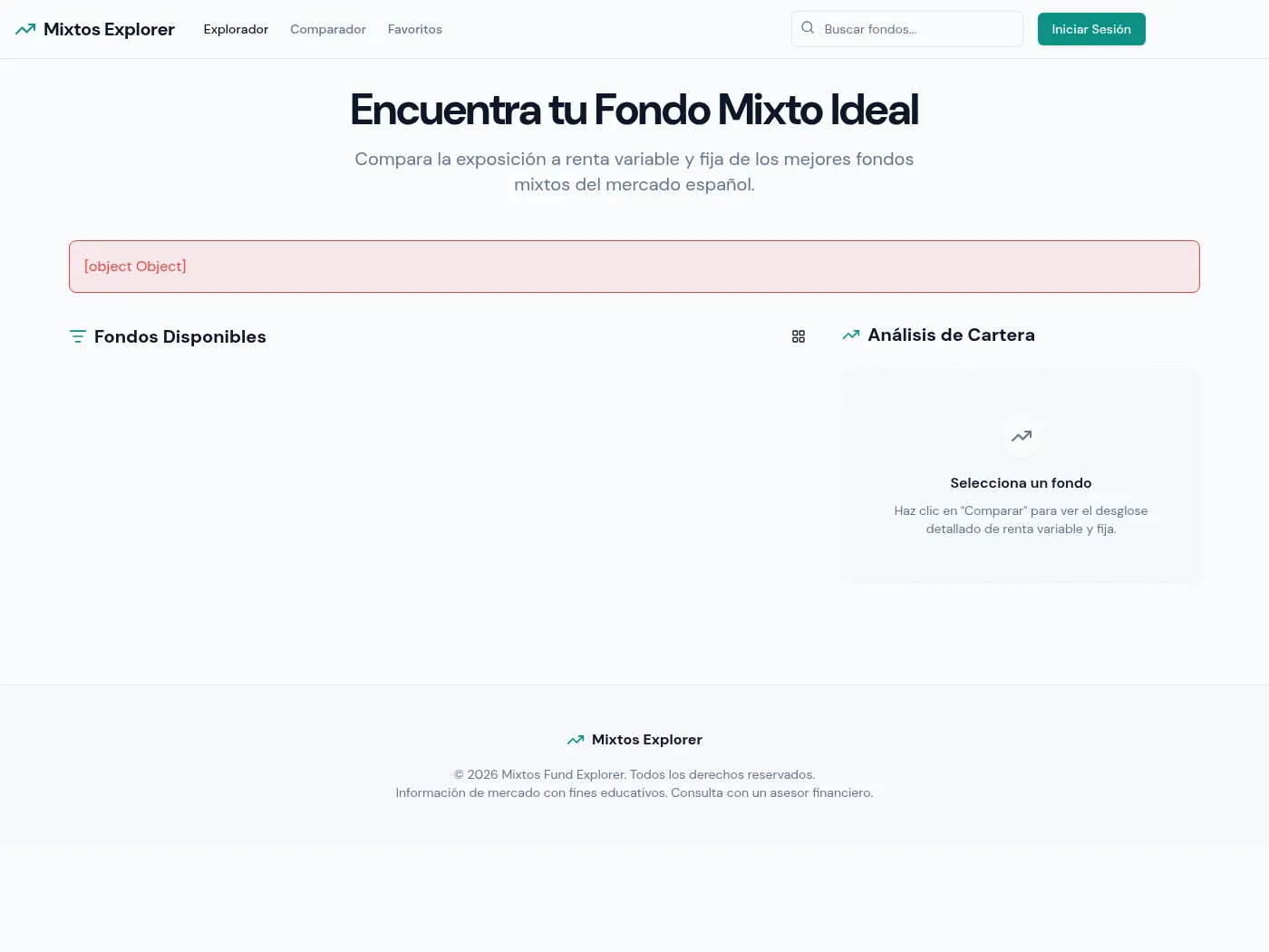 Mixtos Fund Explorer