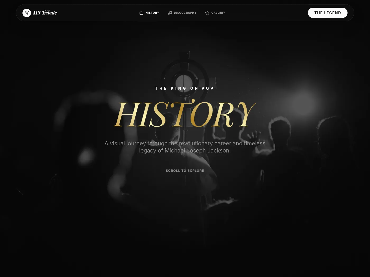 MJ Tribute Site