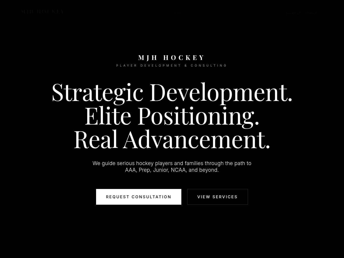 MJH Hockey Elite Consulting