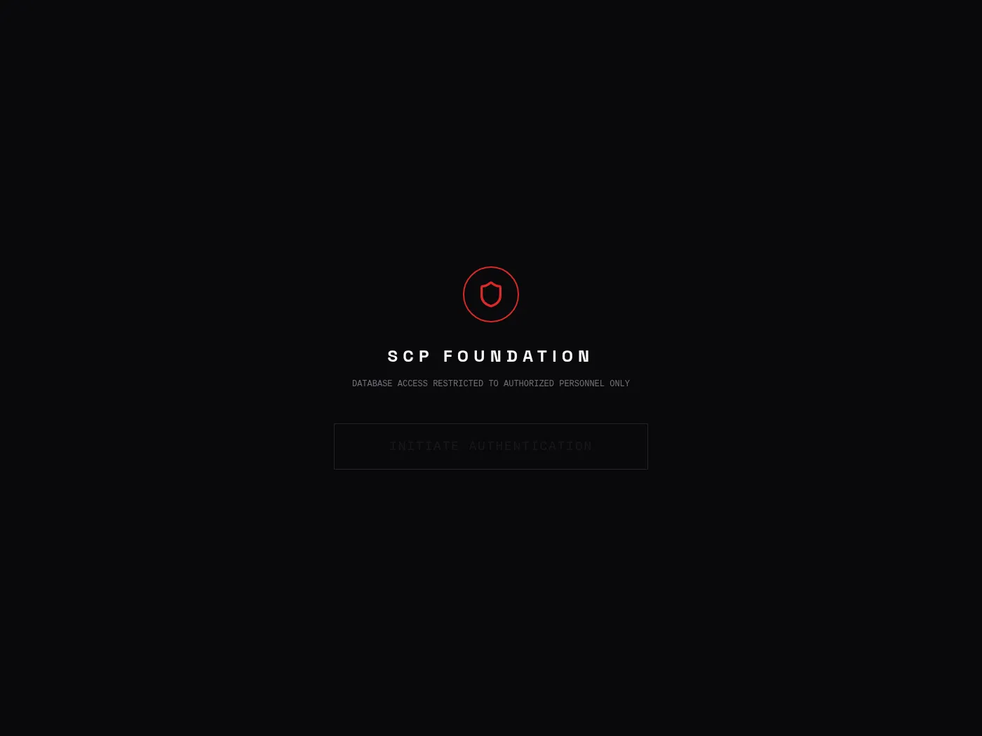 Scp Foundation